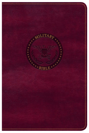 Military Compact Bible, Burgundy LeatherTouch for Marines-CSB ...