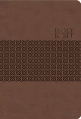 KJV Large Print Study Bible Earth Brown – Celebrate Faith