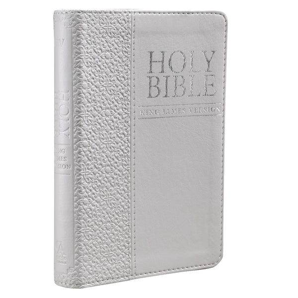KJV Compact Bible Ivory White – Celebrate Faith